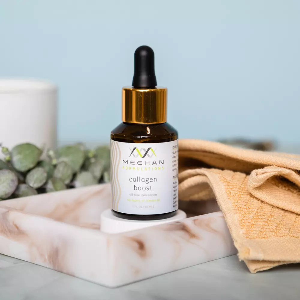 Collagen Boost | Skin Serum for Fine Lines & Wrinkles | Meehan Formulations